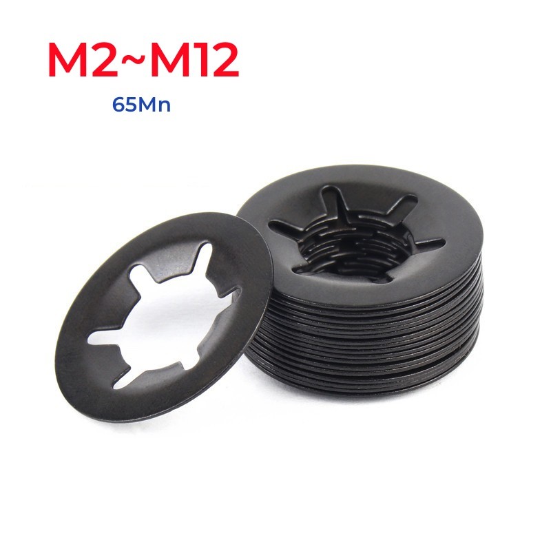 M2 M2.5 M3 M4 M5 M6 M8 M10 M12 65 Manganese Steel External Circlip Self ...