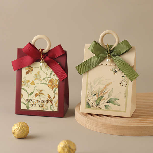 goodies bag plastik goodies Wedding Gift Box Empty Box High-End Niche ...