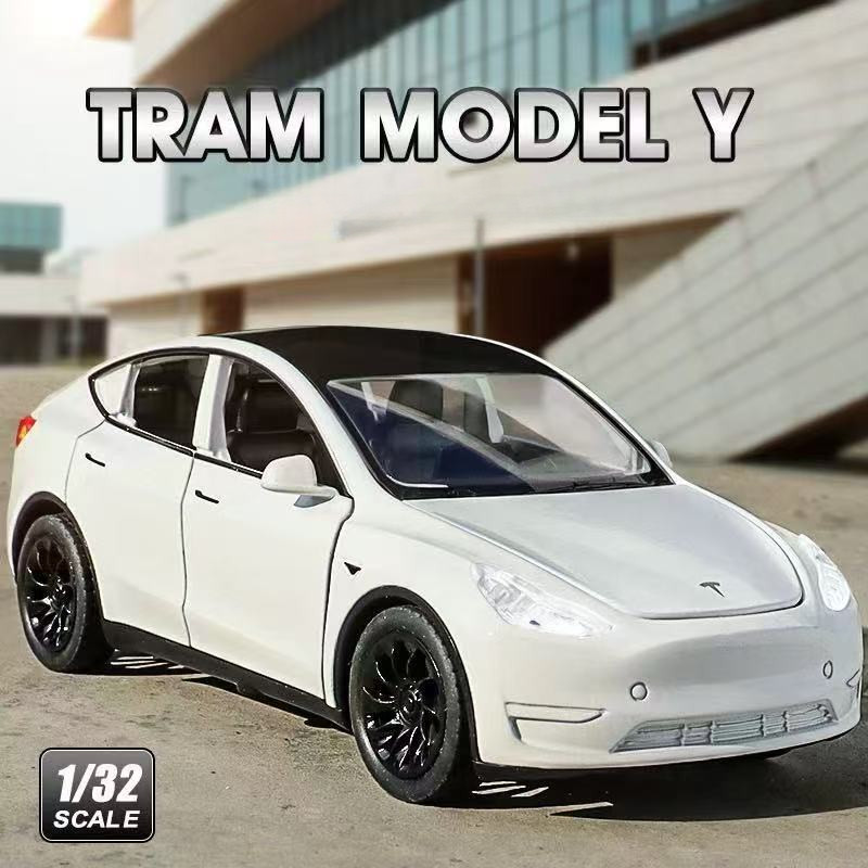 1:32 Tesla Model Y Metal Alloy Toy Car Model Alloy Car Boy Kids ...