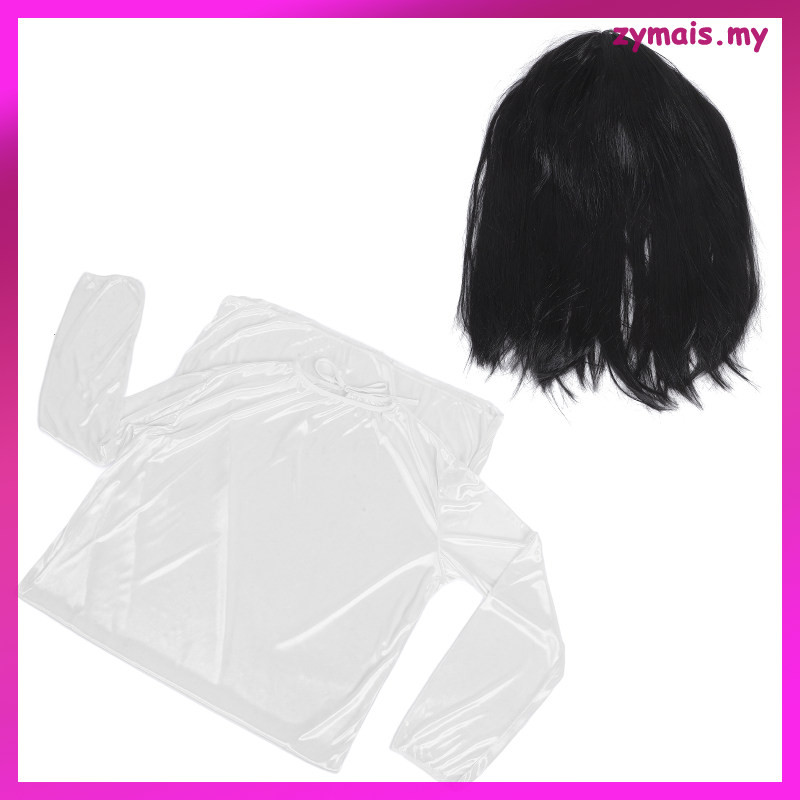 Clown Halloween Party Supplies Female Ghost Sadako Costume Women Suit ...