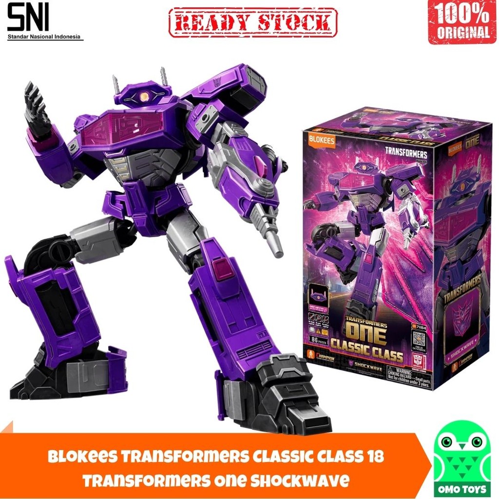 Blokees Classic Class CC 18 Transformers One Shockwave Transformers One ...