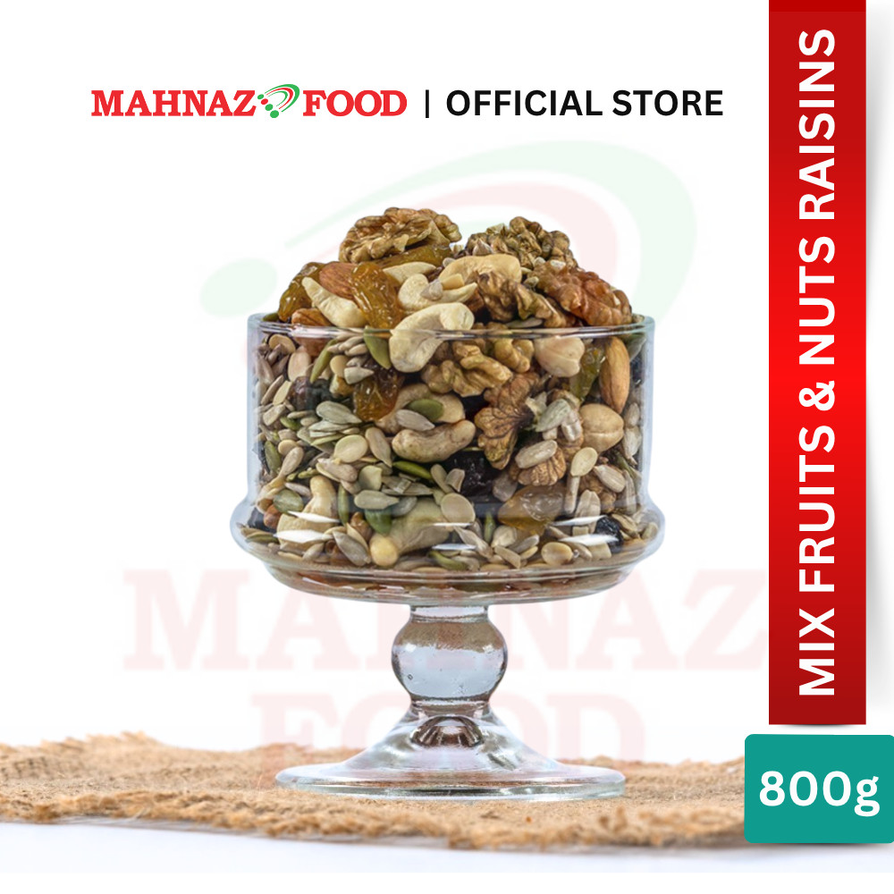 MAHNAZ FOOD Mix Fruit & Nuts Jumbo Raisin (300g/800g) | Shopee Malaysia