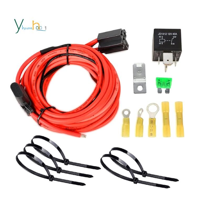 For P 30247 12V System Electric Fuel Pump Relay Bypass Kit Waterproof ...