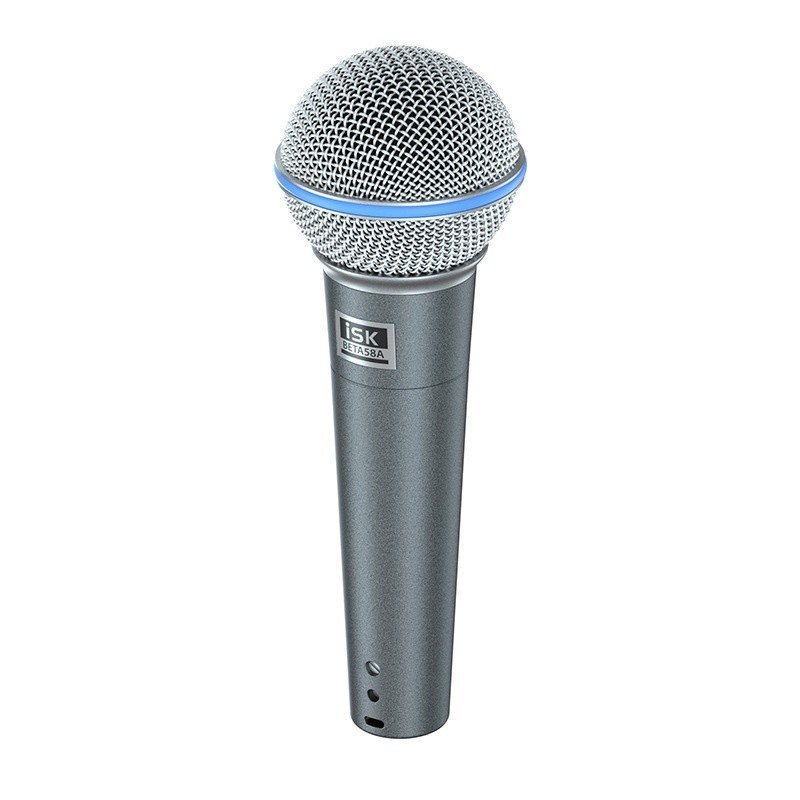 ISK Beta58A Dynamic Microphone Performance Singing Wired Vocal ...