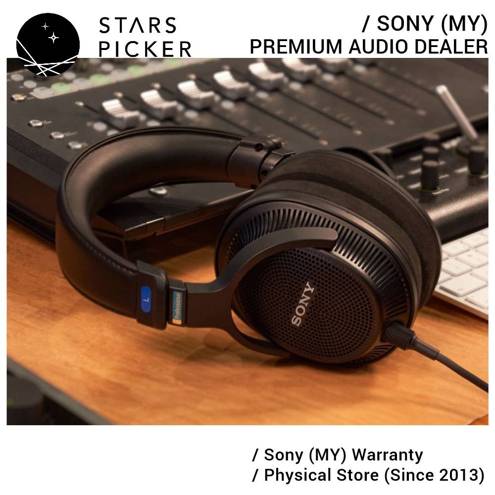 SONY MDR-MV1 - 40mm Dynamic Driver Open Back Headphones Studio Monitor ...