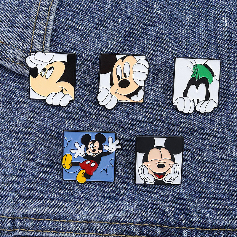Cartoon Cartoon Animation Brooch Kawaii Cute Anime Badge | Shopee Malaysia