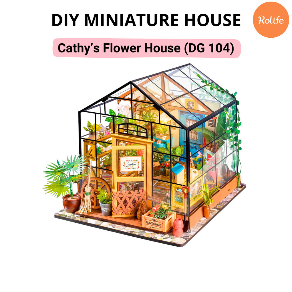 [Perfect Gift] Robotime Rolife Miniature 3D DIY House Kit - Cathy's ...