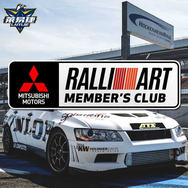 sticker kereta sticker kereta cermin depan Mitsubishi evo Tension Art ...