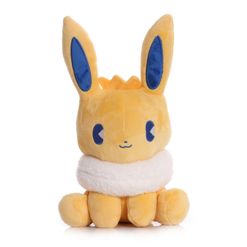 27cm Q Version Eevee Plush Toy Doll Anime Pokemon Eevee Plush Soft ...