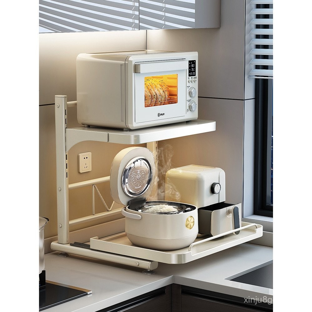 Rice Cooker Rack Kitchen Multifunctional Oven Cooker Bracket Countertop ...