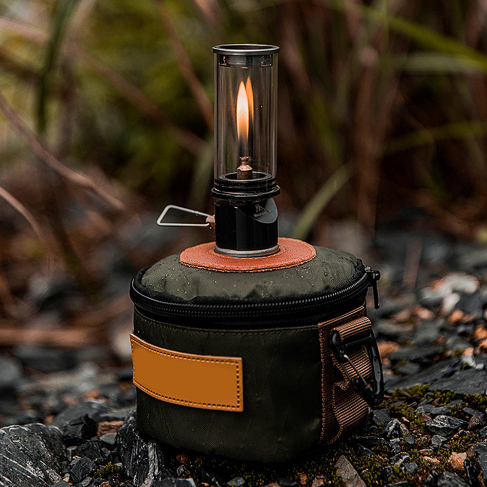 Camping Gas Lantern Butane Gas Light Lantern Multi-Function Gas Candle ...