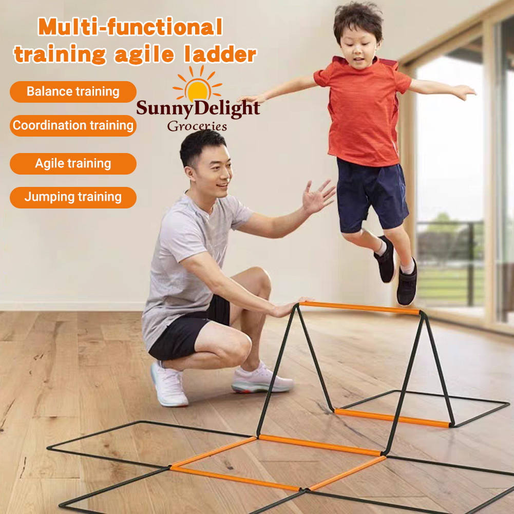 For Children Multifunctional Agility Ladder Foldable Rope Training ...