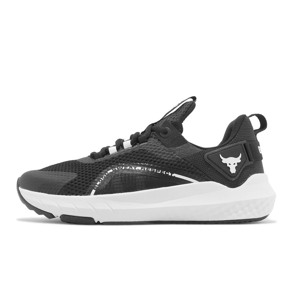 Under Armour UA Training Shoes Project Rock BSR 3 Black White Men's ...