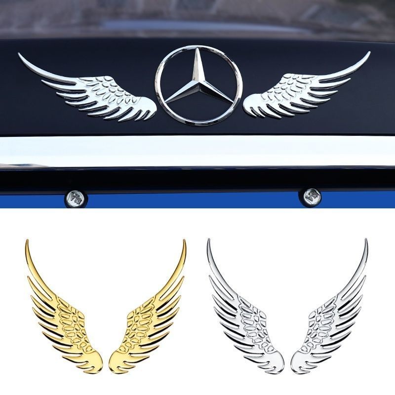 Car Logo Eagle Three-Dimensional Stickers Wings New Unique Angel Wings ...