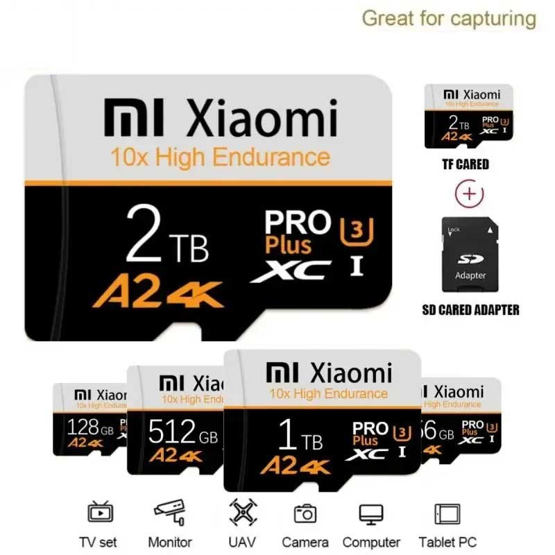 Memory Card 1TB 512GB 256GB Class10 Mini TF Card U1 SD Card for Cell ...