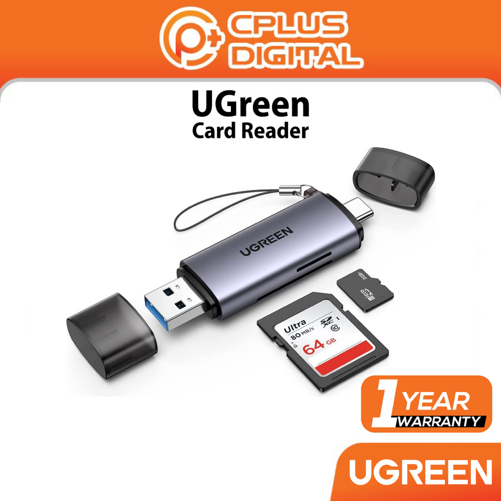 UGREEN Card Reader USB-A 3.0 TYPE-C USB-C 3.1 TF/SD 3.0 OTG CM184 CM180 ...