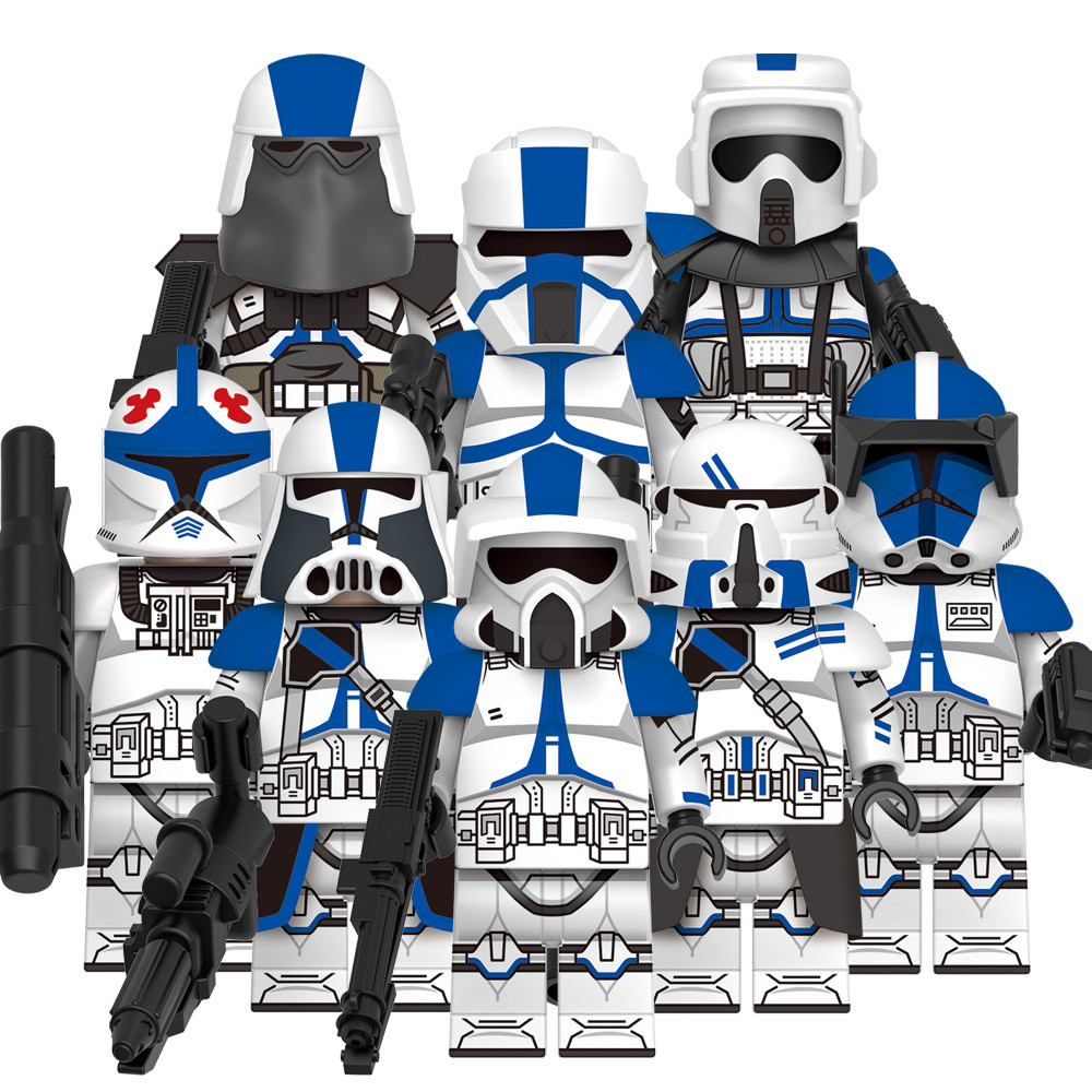 Stormtroopers Pilottrooper 501st ARF Clone Heavy Airborne Scount ...