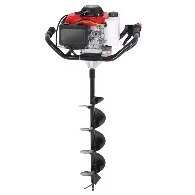 Driller Earth Auger Machine 52cc Auger Mesin Penebuk Gali Tanah 2 ...