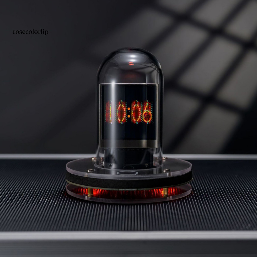 RR Touch Control Clock Electronic Album Clock Wi-fi Glow Tube Clock ...