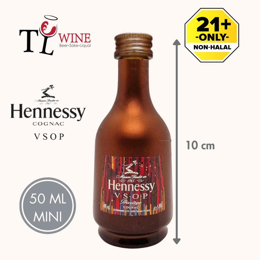 Hennessy VSOP PC8 Miniature mini Limited Edition brandy Alc:40% 50ml ...