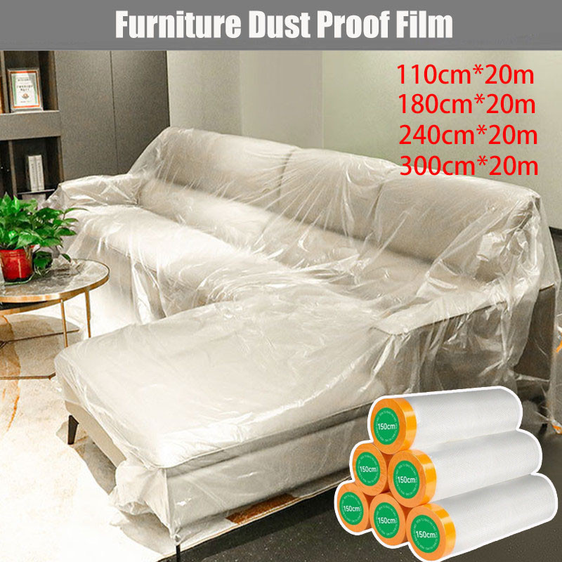 Disposable Furniture Dust Cover Plastic Furniture Masking Film ...