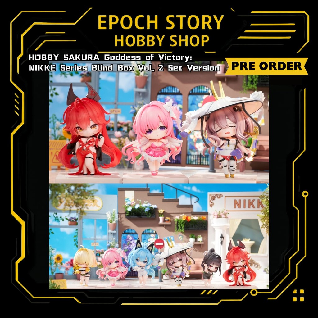 (PRE ORDER) HOBBY SAKURA Goddess of Victory: NIKKE Series Blind Box Vol ...