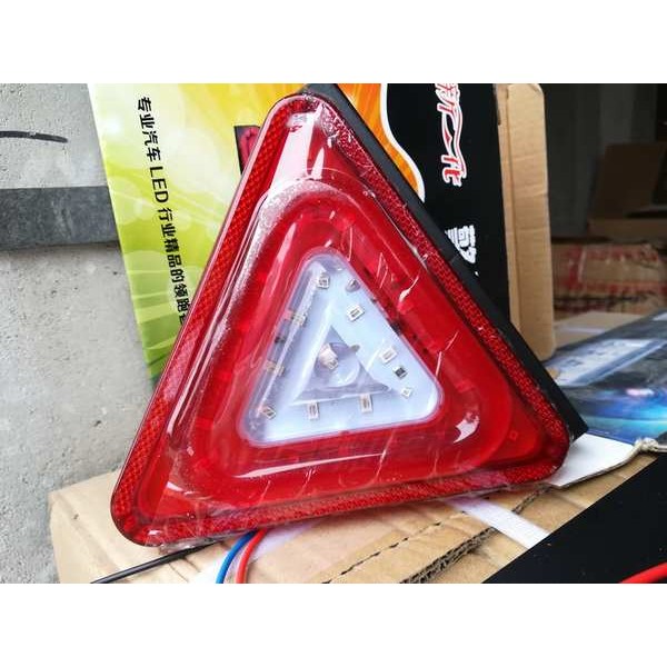 lampu emergency triangle sign board triangle lamp Convex Lens Triangle ...