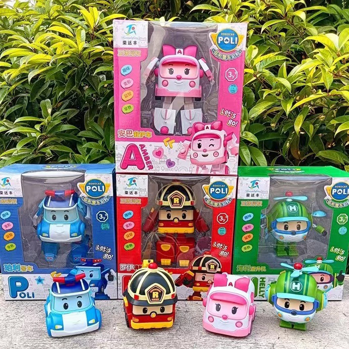 【Ready Stock】robocar poli toys Kereta Polis Early Educational Children ...