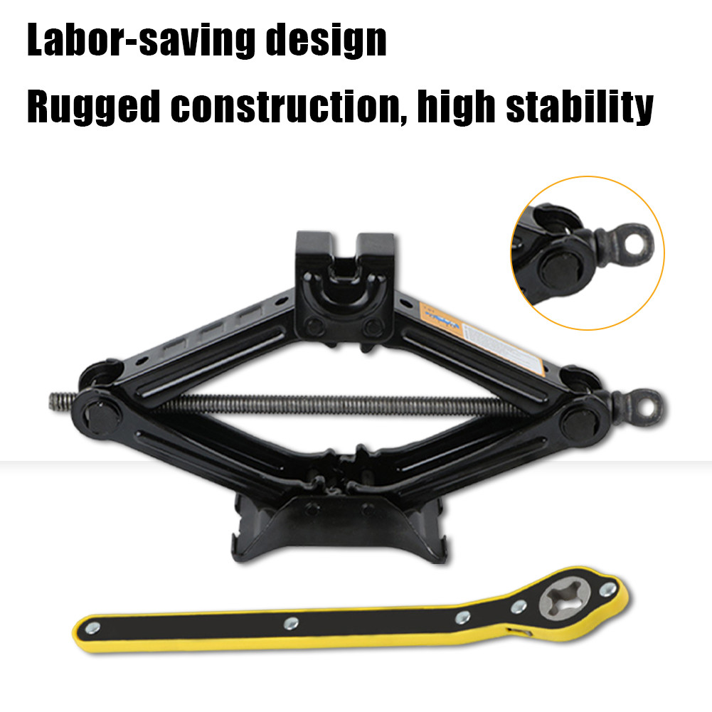 Versatile 1/1.5/2 Ton Car Scissor Jack Heavy Duty Tyre Changing Tool ...