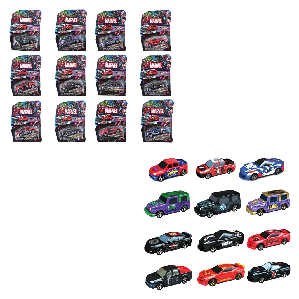 Emco Marvel Crash Ems Pull Back and Go Action (Random Model) | Shopee ...