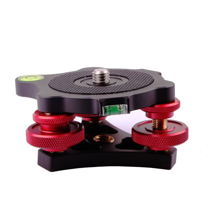 Aluminum Alloy Tripod Gimbal EZ Base Horizontal Adjustment Seat Fine ...