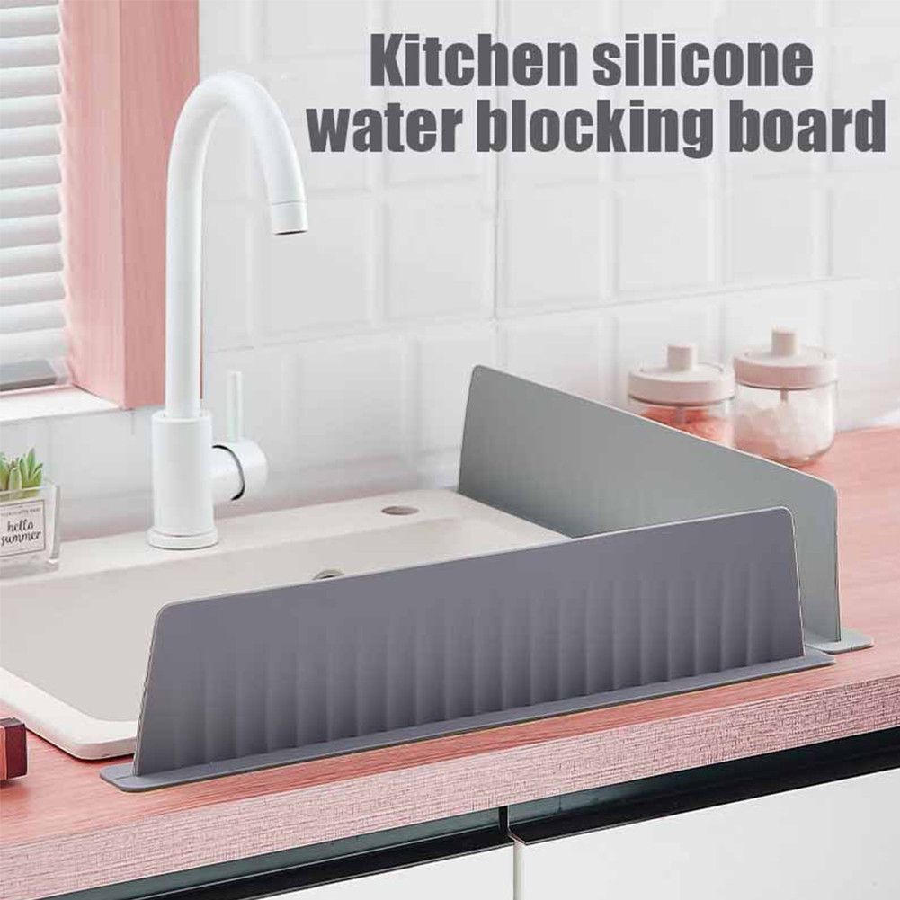 Sink Splash Guard Premium Silicone Water Splash Guard for Sink Kitchen ...