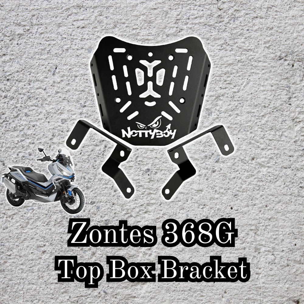 Zontes 368G Top Box Bracket D2 Heavy Duty Monorack Carrying Stuff Top ...