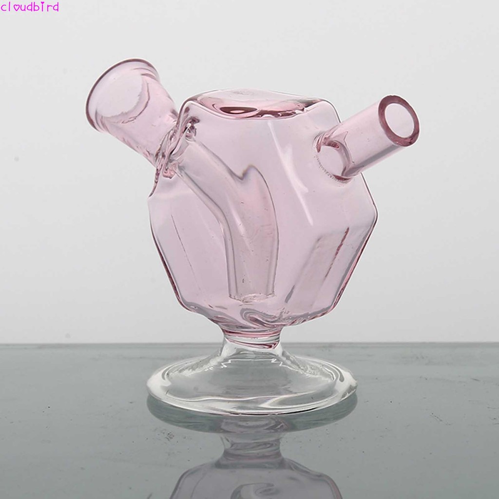 Glass Heart Shape Bottle Stained Clear Glass Heart Shape Craft Bottle ...