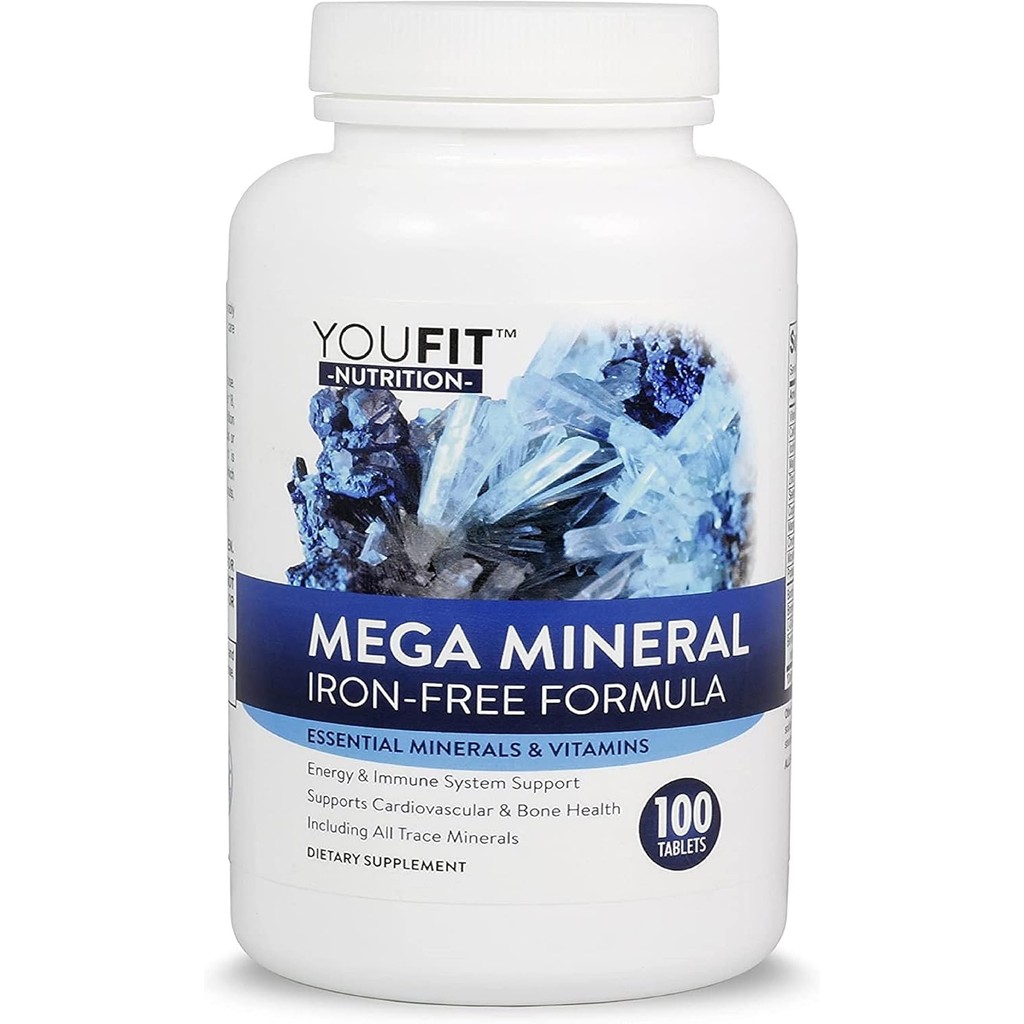 Mega Minerals Supplement by Youfit Nutrition | All 72 Trace Minerals ...