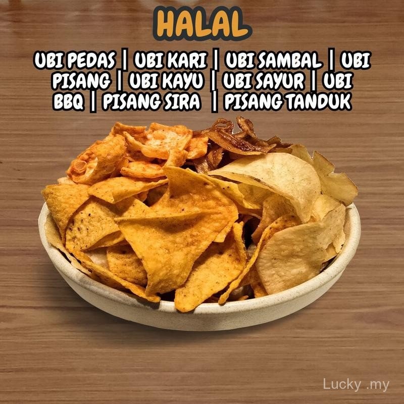 HALAL CIP SINGAPORE/MALAYSIA/INDONESIA VIRAL FOOD SNACKS [75g/100g/250g ...