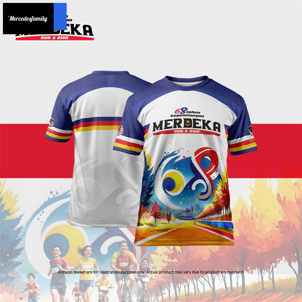 1957 Merdeka Clothes 2025 68th Malaysia Jersey Merdeka Clothes 68 Years ...