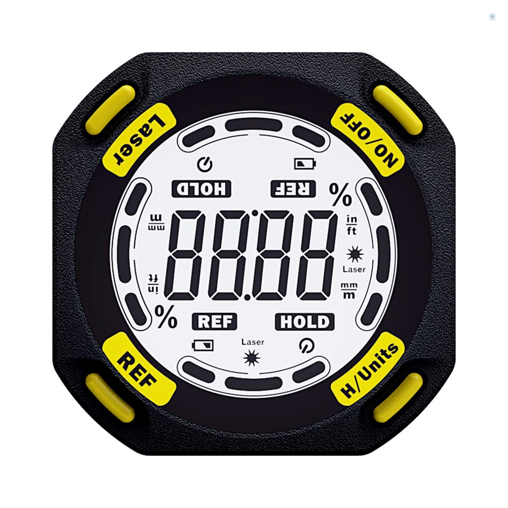 RM081 Laser Goniometer Rechargeable Digital Inclinometer ...