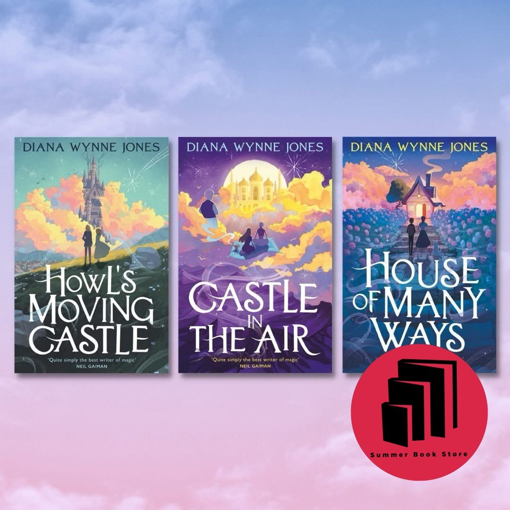 Land of Ingary Trilogy Howl's Moving Castle Series 3 Books - Castle In ...