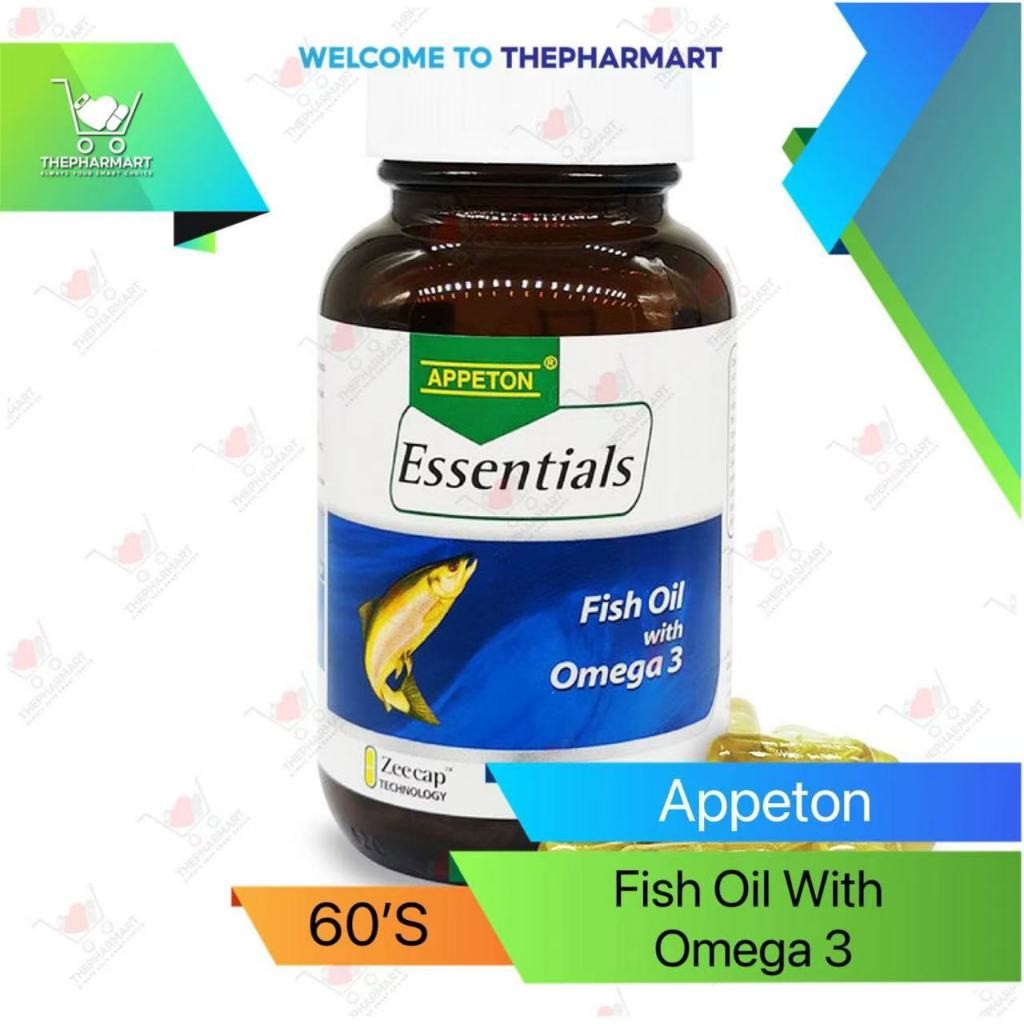 APPETON Essentials Fish Oil With Omega-3 (60'S) | Shopee Malaysia