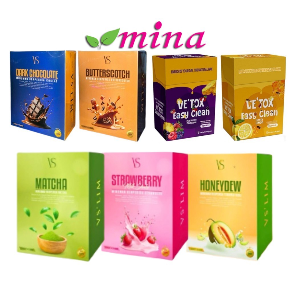 VSLIM 7s Butterscotch Dark Chocolate Fiber Honeydew Matcha Strawberry V ...