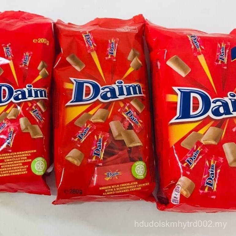 Daim Minis 460g/280g/200g oleh Choco Love - Coklat Snack Swedia ...