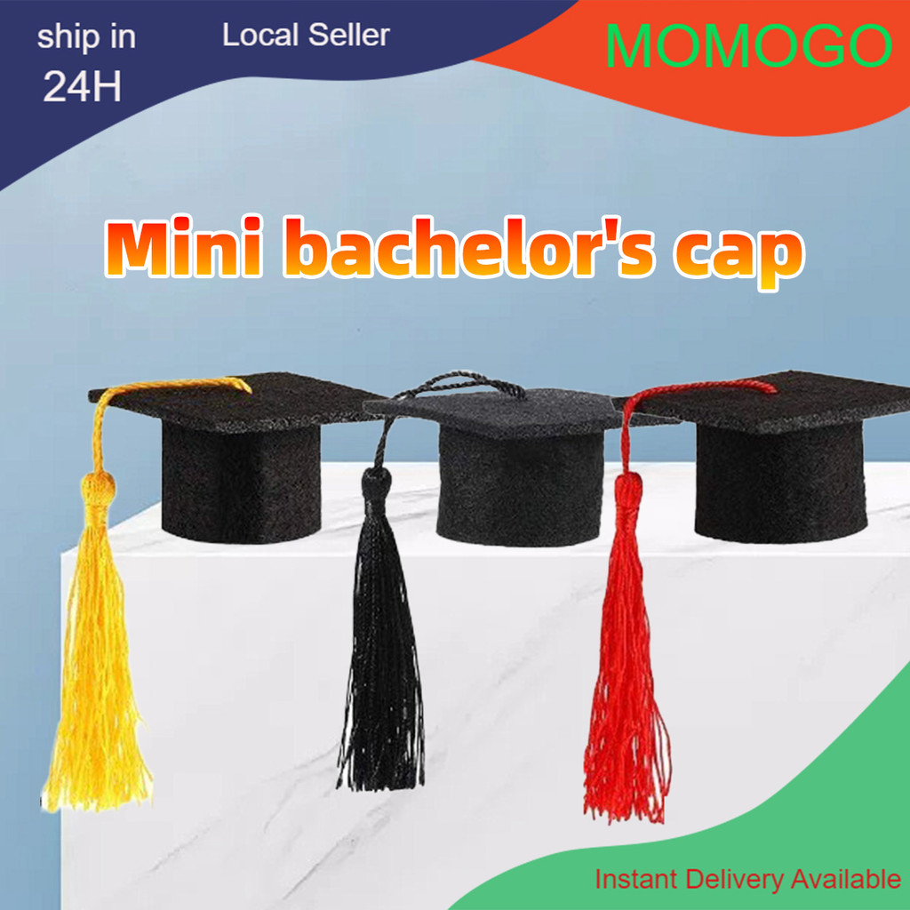 10Pcs DIY Convocation Hat Mini Graduation Hat graduation flower Cap ...