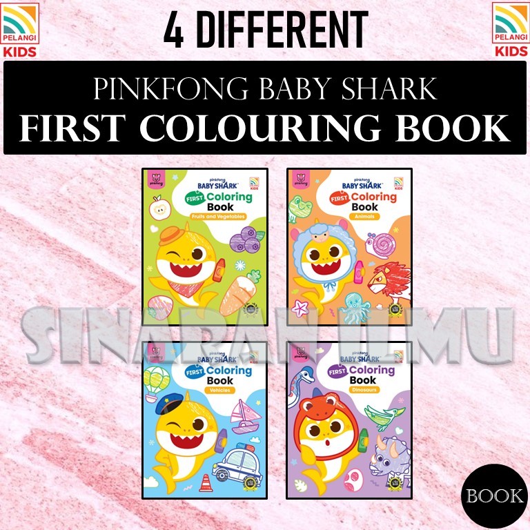 (SI)BABY SHARK CREATIVITY ACTIVITY BOOK | ANIMALS | DINOSAURS WITH ...