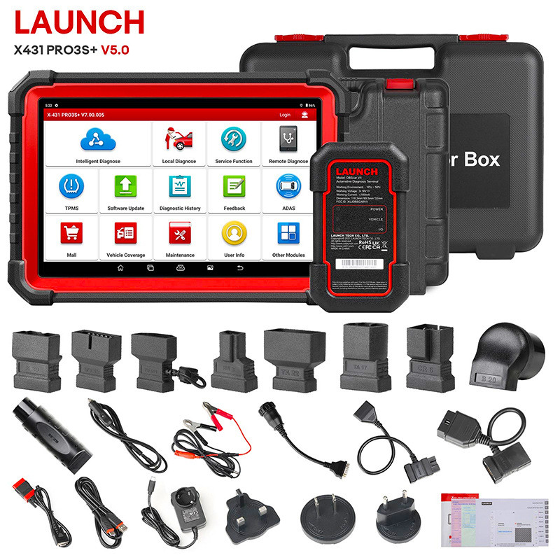 LAUNCH X431 PRO3S+ V5.0 USB/WIFI diagnosis 98% of models BT | Shopee ...
