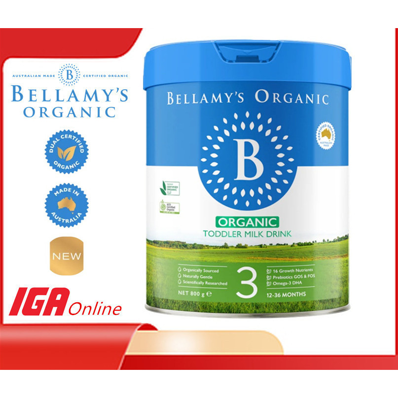 [EXP: 04/2027] Bellamy's Organic Baby Formula Toddler Baby Milk Step 3 ...