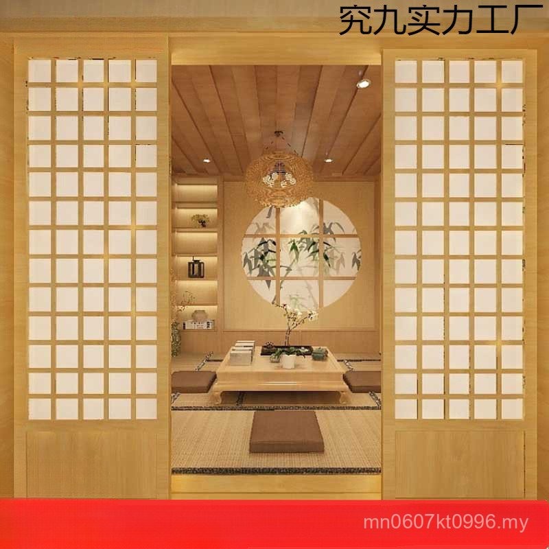 P Partition Tatami Bedroom Sliding Door Grille Camphor Japanese Style ...