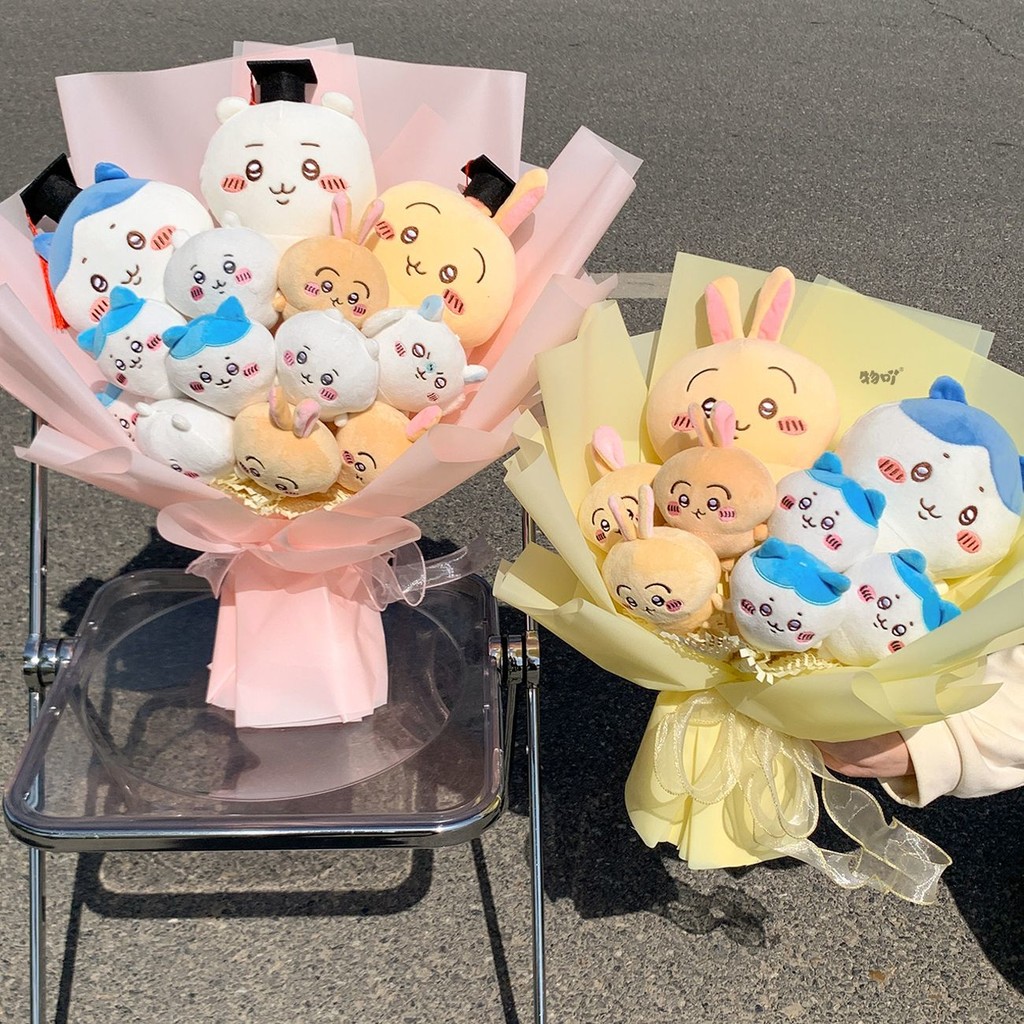 Cute chiikawa Doll Bouquet Finished Product chiikawa chiikawa Cartoon ...