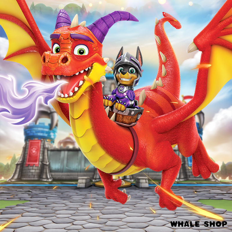 PAW Patrol Official Dragon Knights Transforming Toy - Sir Claw's Fire ...