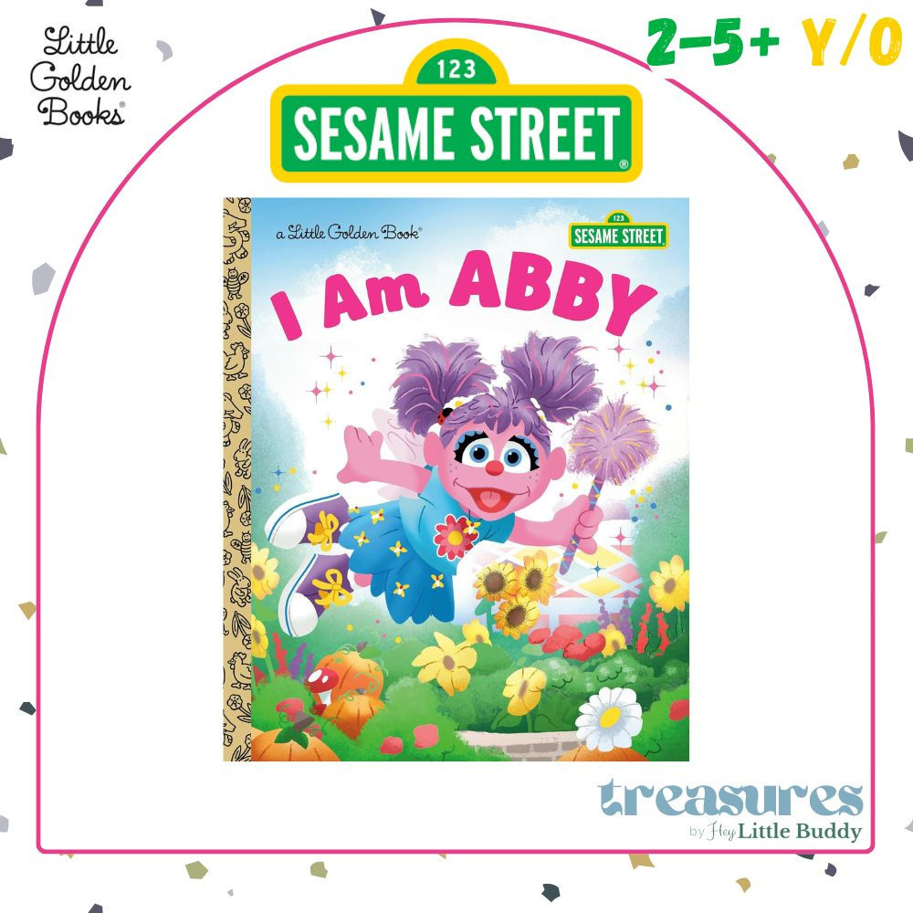 Sesame Street I Am Abby Little Golden Book Picture Book Children ...